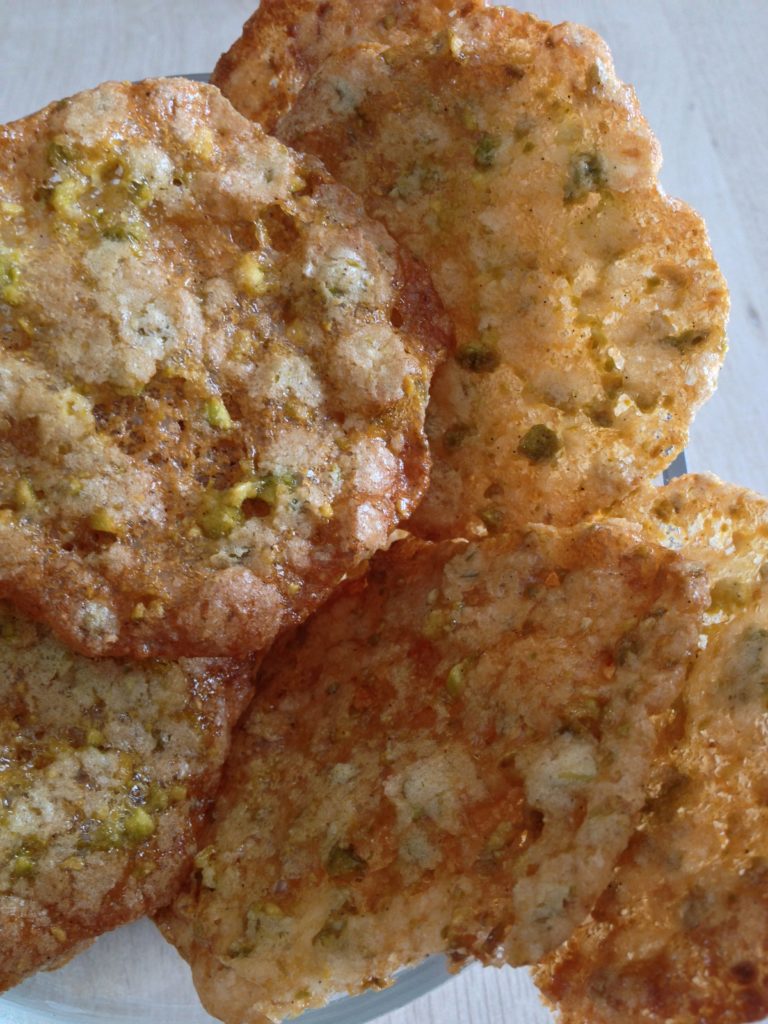 Croquants aux pistaches - Le tablier de Cécile